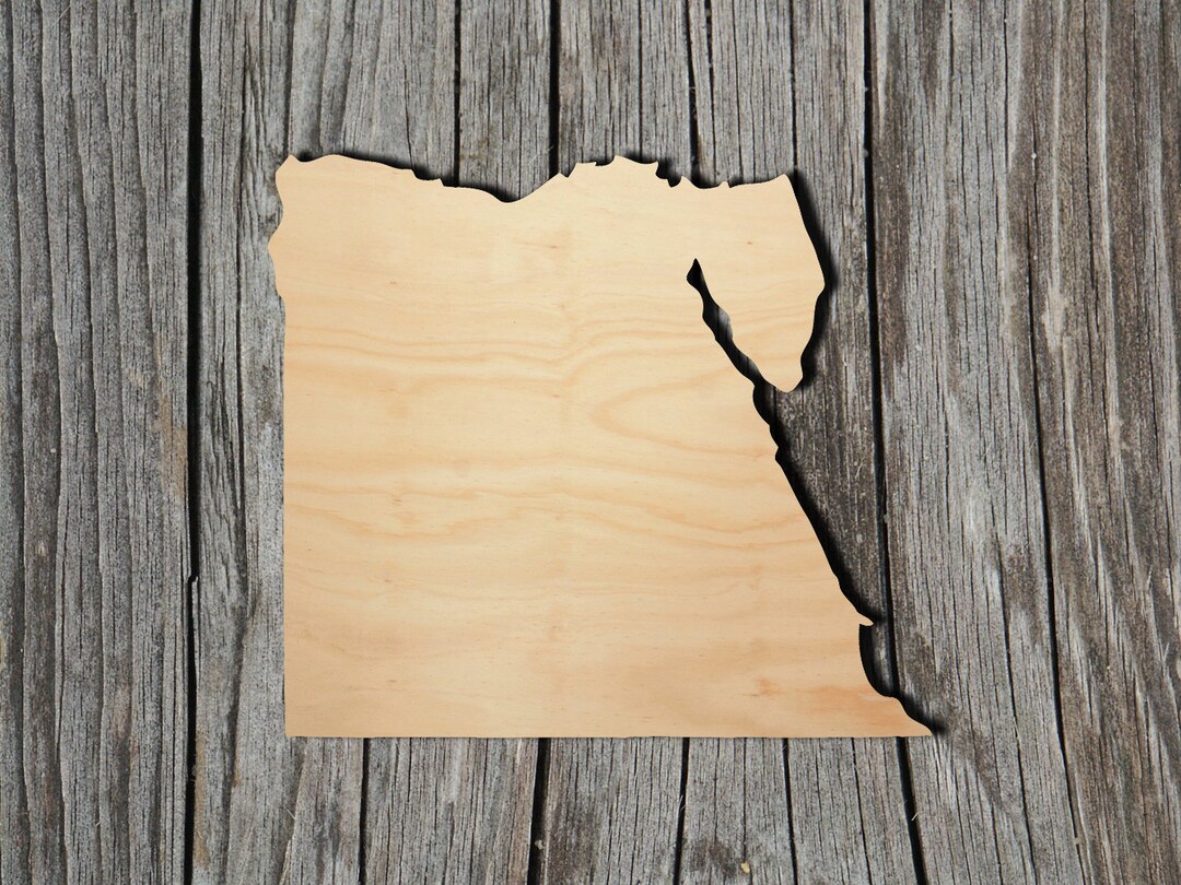 Egypt - Laser Cut Unfinished Wood Cutout Shapes - Always Check Sizes ...