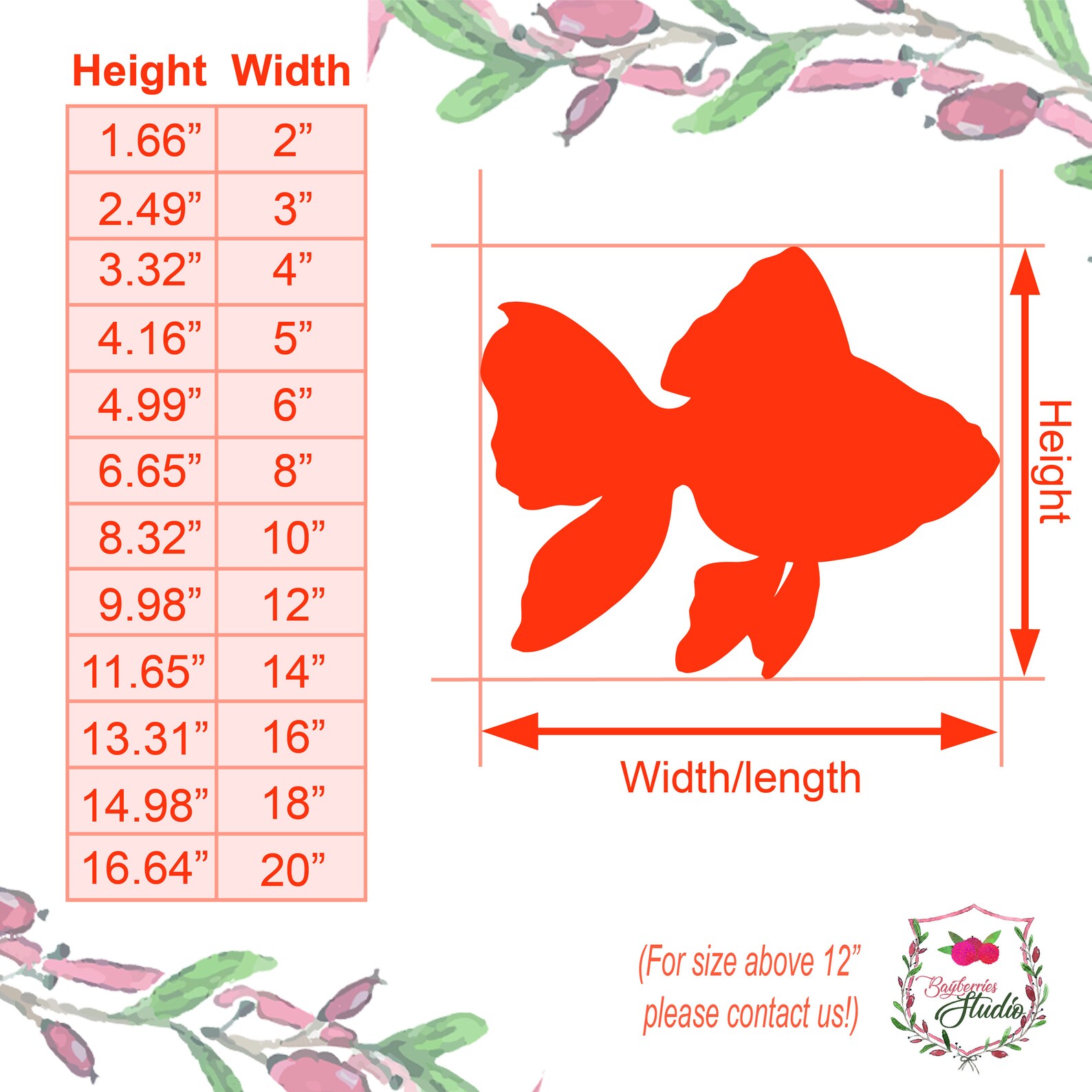 Goldfish Laser Cut Unfinished Wood Cutout Shapes Always - Etsy