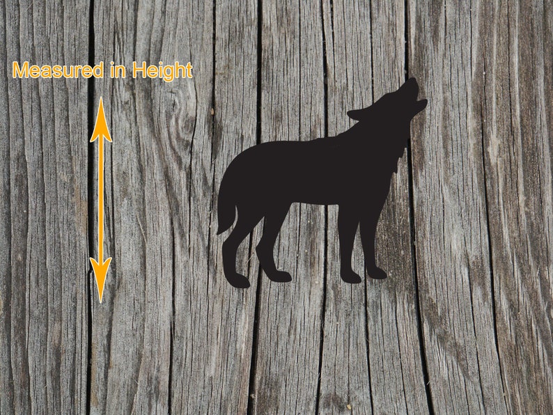 Wolf Shape - Wildlife - Laser Cut Unfinished Wood Cutout Shapes ...