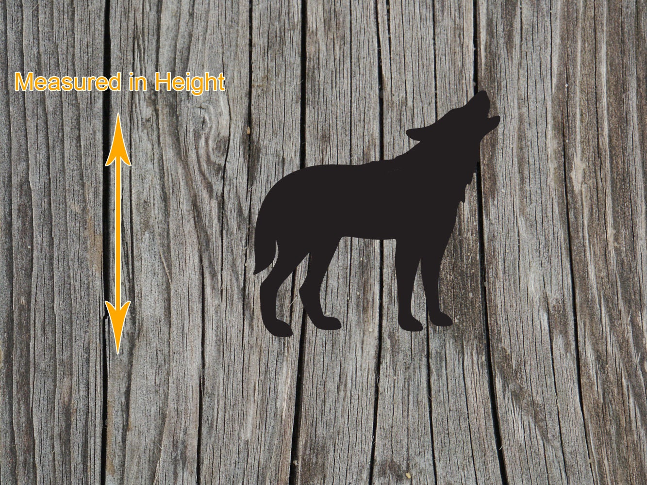 Wolf Shape - Wildlife - Laser Cut Unfinished Wood Cutout Shapes ...