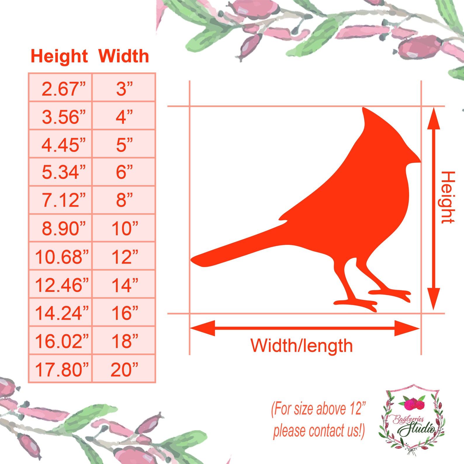 Cardinal Bird Laser Cut Unfinished Wood Cutout Shapes - Etsy