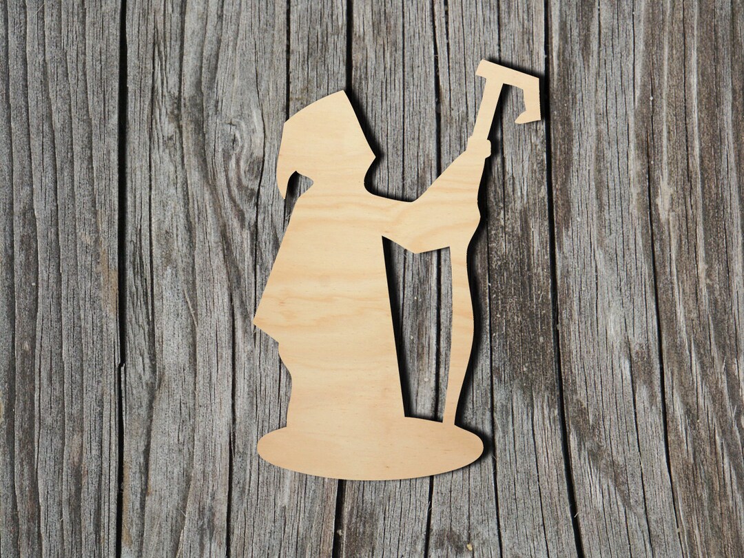 Wizard - Laser Cut Unfinished Wood Cutout Shapes - Always Check Sizes ...