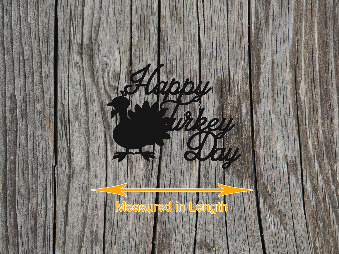 Happy Turkey Day Sign Multiple Sizes Laser Cut Unfinished - Etsy