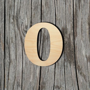 Zero - Numbers - Type 2 - Laser Cut Unfinished Wood Cutout Shapes ...