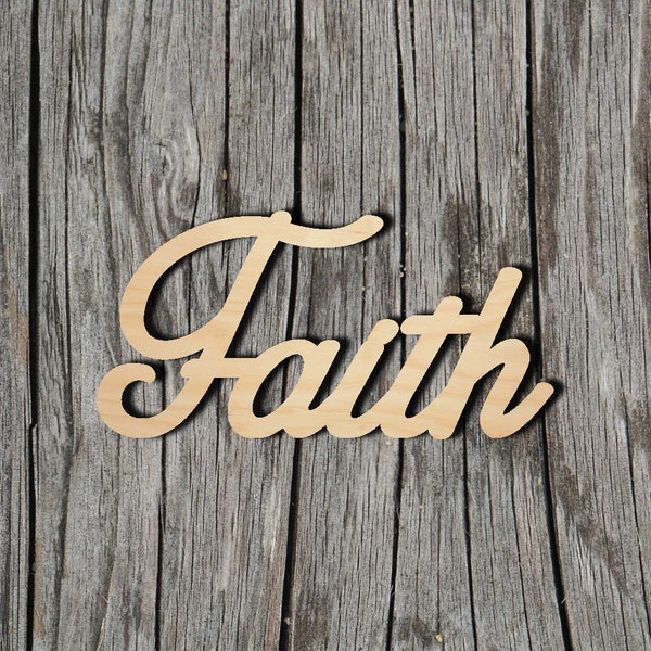 Faith Sign - Etsy