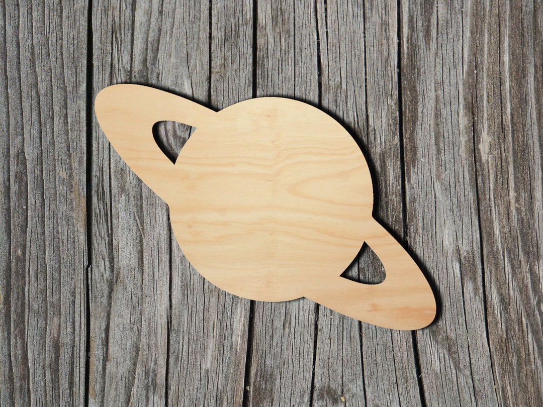 Planet - Laser Cut Unfinished Wood Cutout Shapes - Always Check Sizes ...