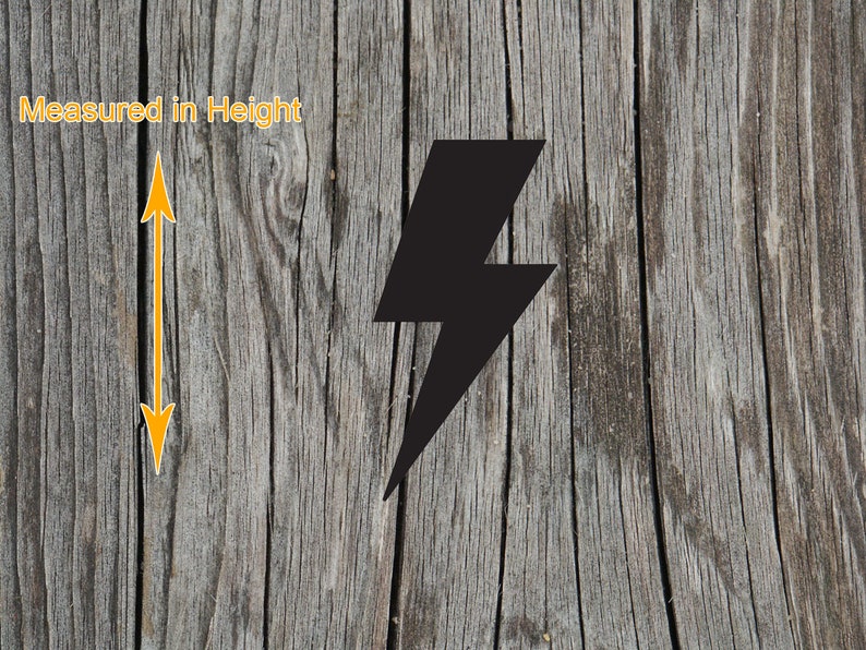 Lightning Bolt - Laser Cut Unfinished Wood Cutout Shapes - Always Check ...