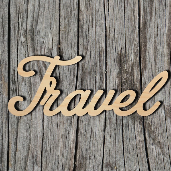 Travel Wood Sign - Etsy
