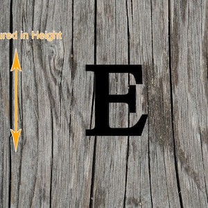Greek Epsilon Letter - Laser Cut Unfinished Wood Cutout Shapes - Always ...