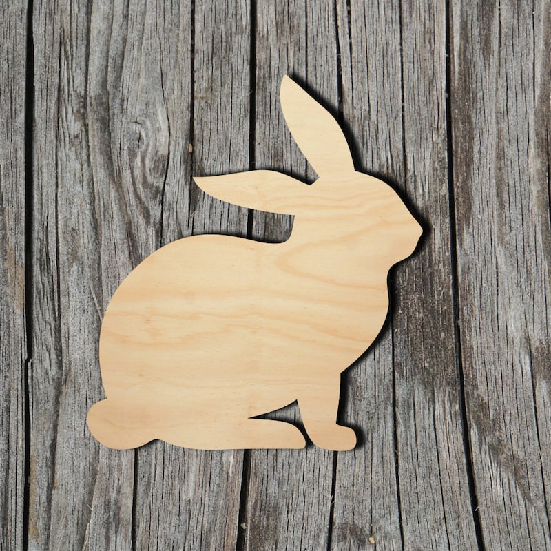 Wood Bunny - Etsy