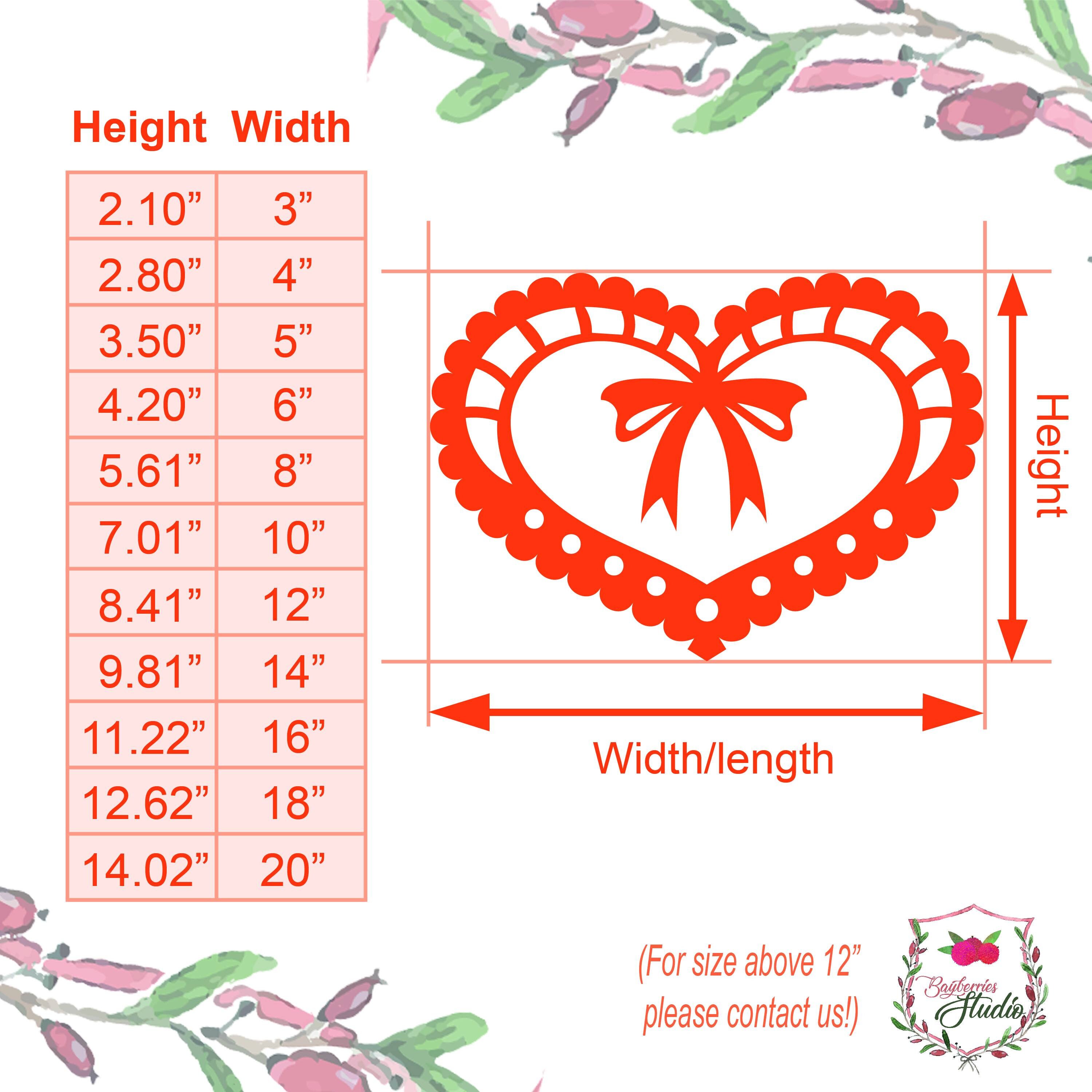 Heart Shape Laser Cut Unfinished Wood Cutout Shapes Always - Etsy