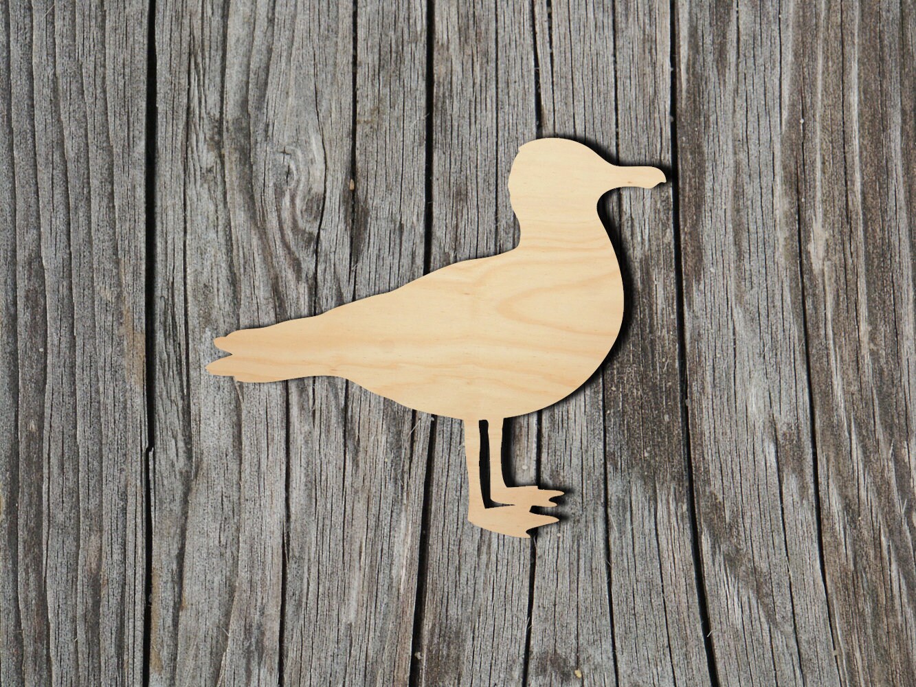 Seagull Multiple Sizes Laser Cut Unfinished Wood Cutout - Etsy
