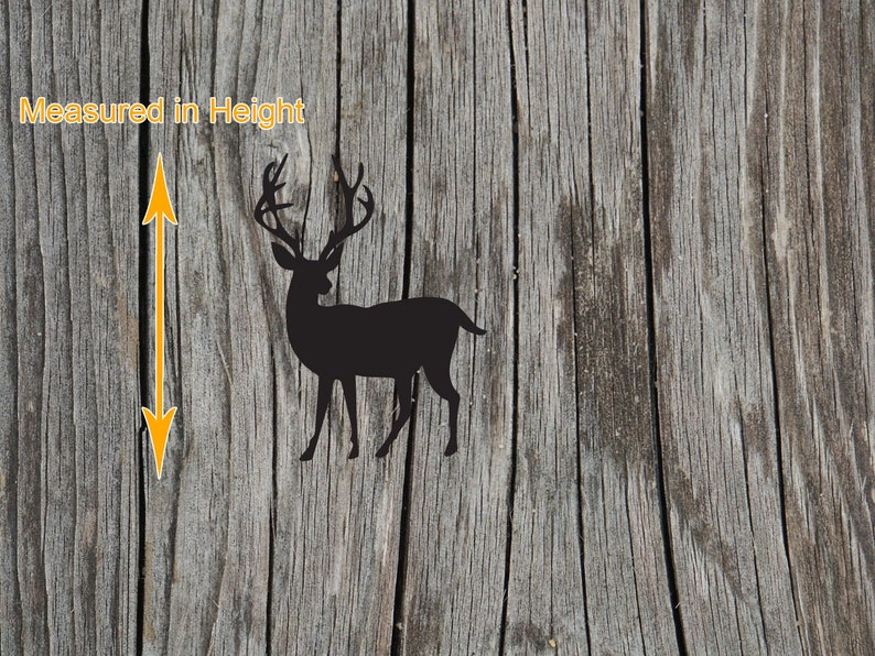 Buck Deer Shape Wildlife Laser Cut Unfinished Wood - Etsy