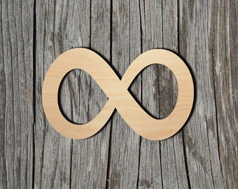 INFINITY SYMBOL Unfinished Wooden Craft Shape, Do It Yourself, DIY ...
