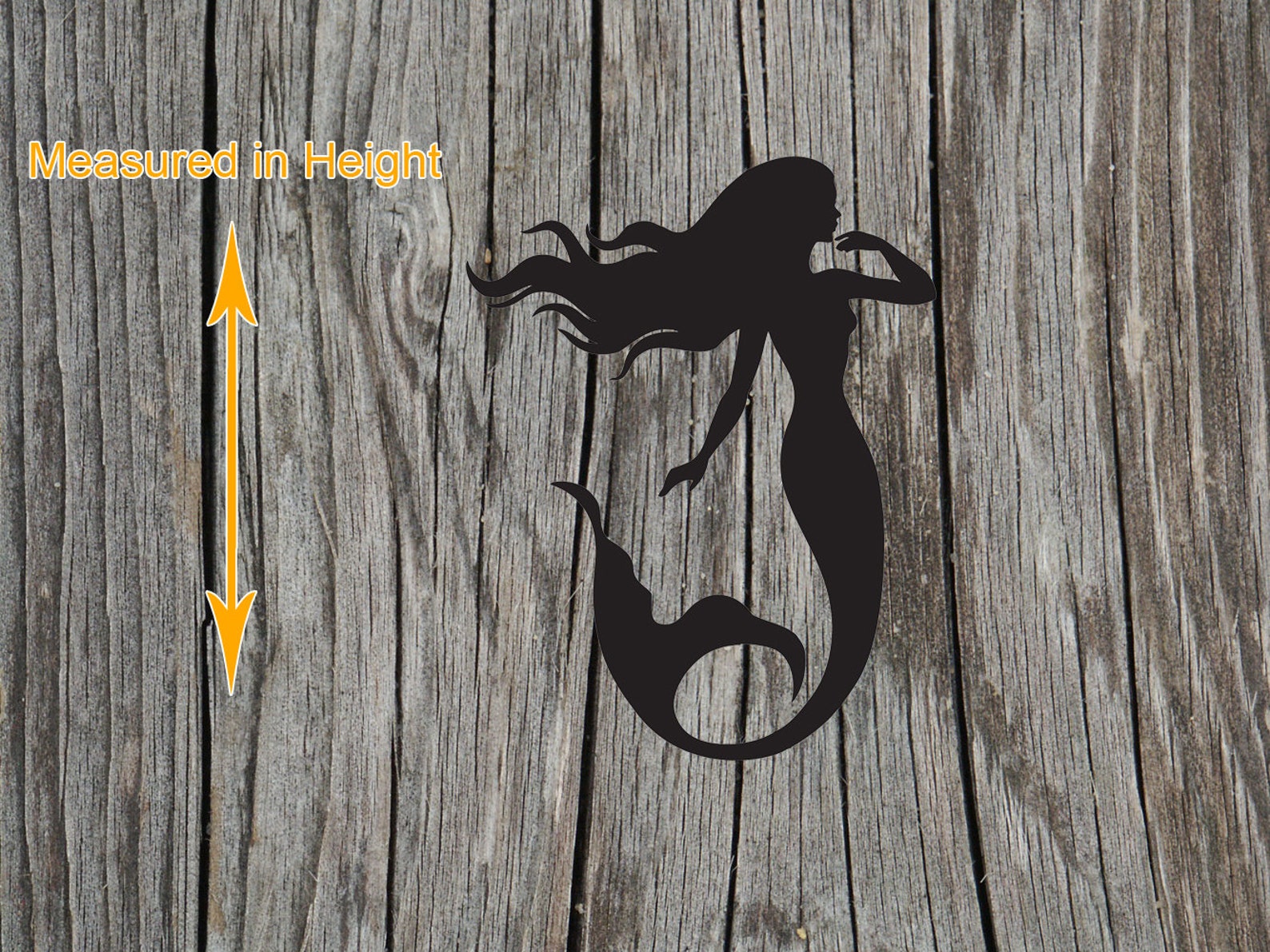 Mermaid Shape Laser Cut Unfinished Wood Cutout Shapes - Etsy