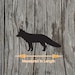 Fox - Wildlife - Laser Cut Unfinished Wood Cutout Shapes - Always Check ...