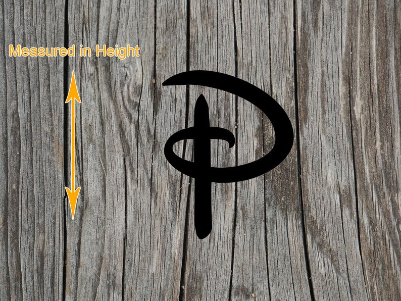 P Letter Disney Inspired Laser Cut Unfinished Wood | Etsy