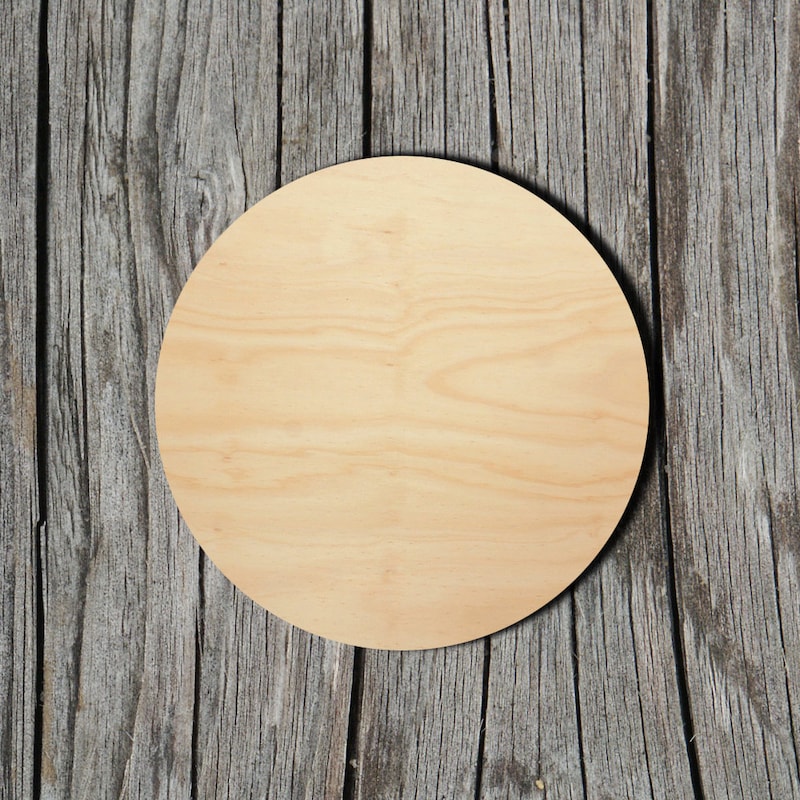 Wood Circles - Etsy