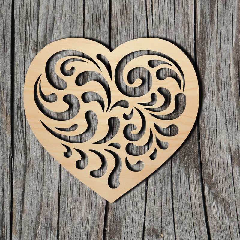 Laser Cut Hearts - Etsy