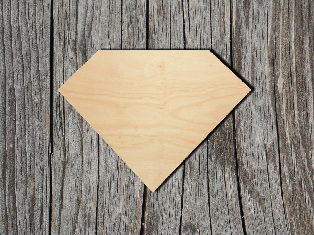 Diamond Shape - Laser Cut Unfinished Wood Cutout Shapes - Always Check ...