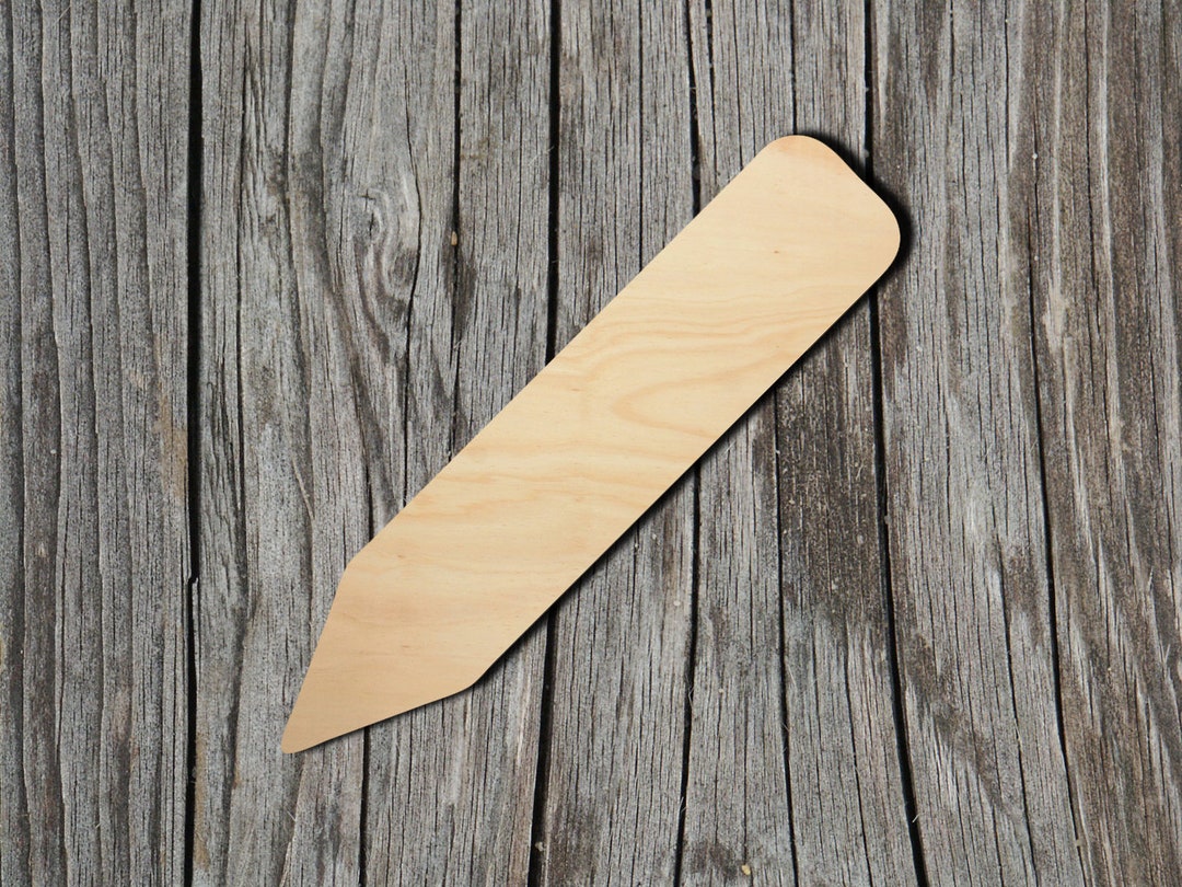 Pencil - Laser Cut Unfinished Wood Cutout Shapes - Always Check Sizes ...