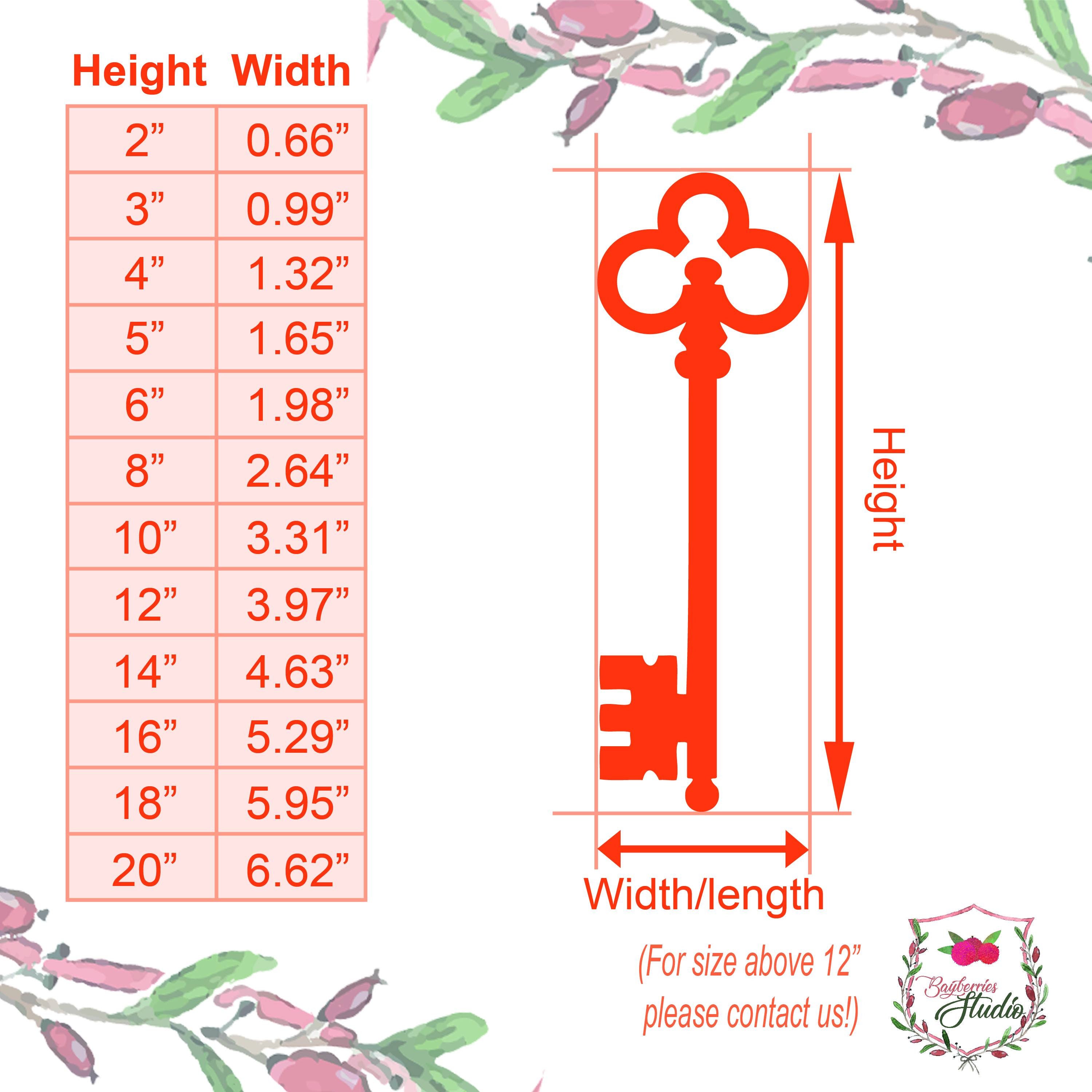 Key Laser Cut Unfinished Wood Cutout Shapes Always Check - Etsy