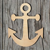 Anchor Wood Craft- Anchor Cutout for Kids- DIY Summer Decor- Free ...