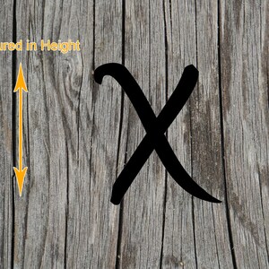 X Letter Disney Inspired Laser Cut Unfinished Wood Cutout Shapes Always ...