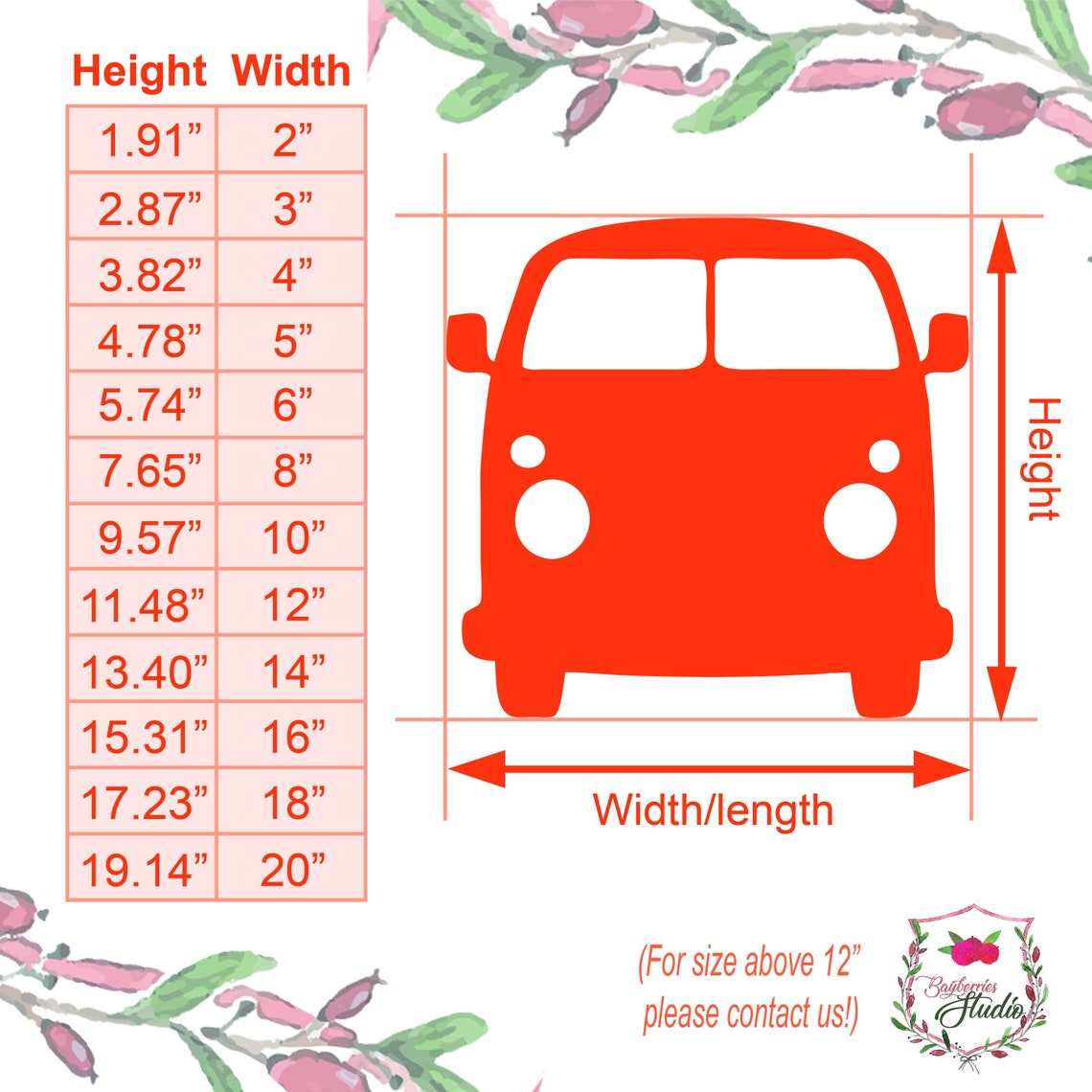 Van Multiple Sizes Laser Cut Unfinished Wood Cutout Shapes - Etsy