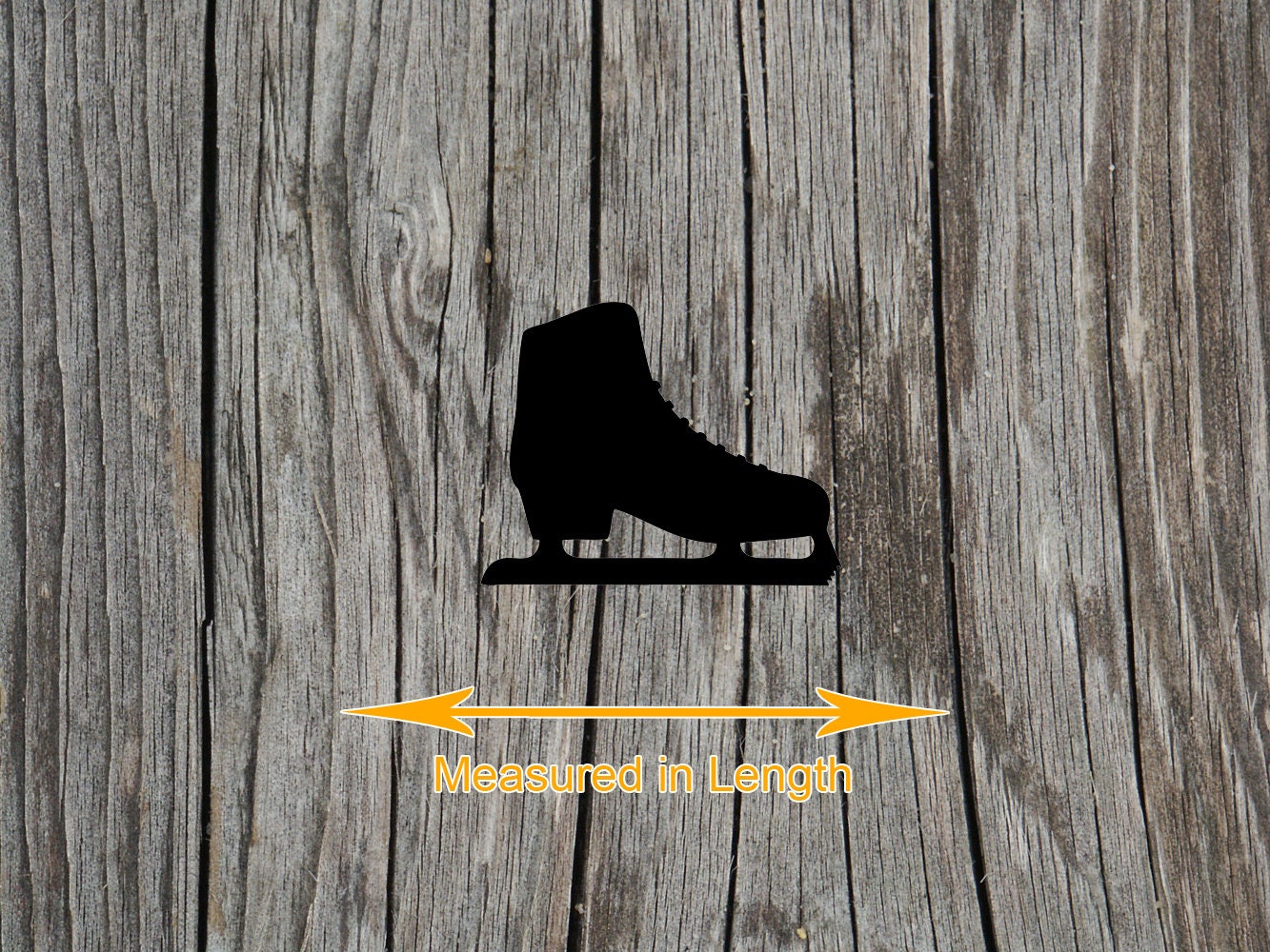 Ice Skate Shape - Laser Cut Unfinished Wood Cutout Shapes - Always ...