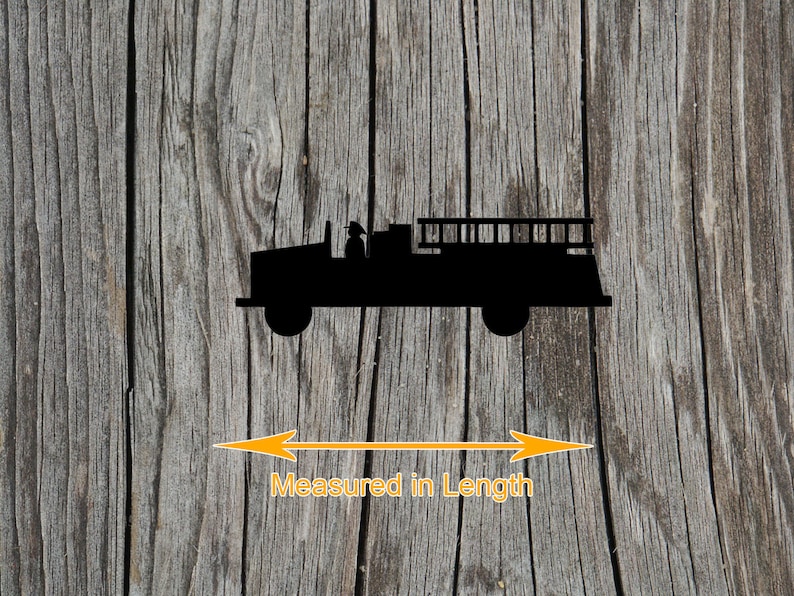 Fire Truck Laser Cut Unfinished Wood Cutout Shapes Always - Etsy
