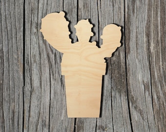Desert Scene Unfinished Laser Cut Out Wood Shape Craft Supply TRE12 - Etsy