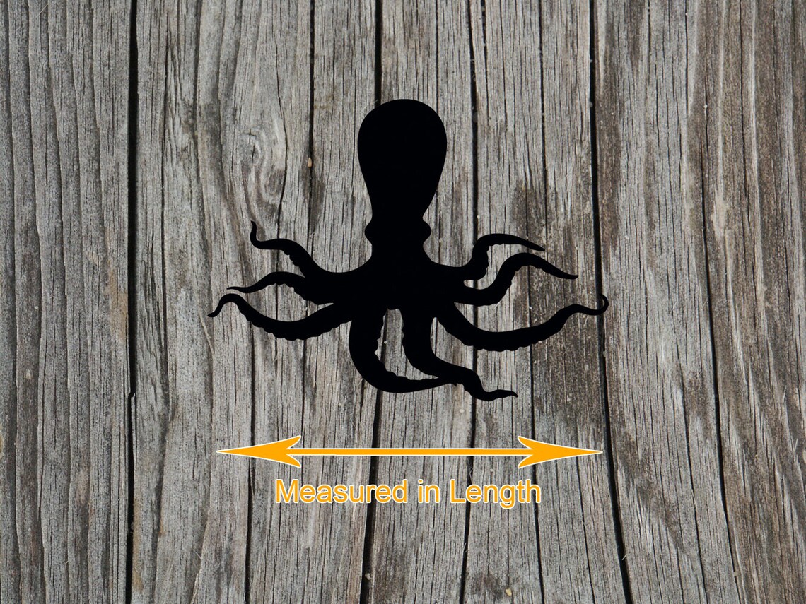 Octopus Shape Laser Cut Unfinished Wood Cutout Shapes | Etsy