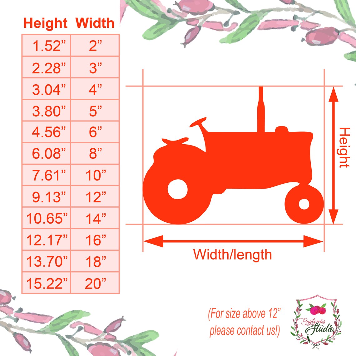 Tractor Laser Cut Unfinished Wood Cutout Shapes Always | Etsy