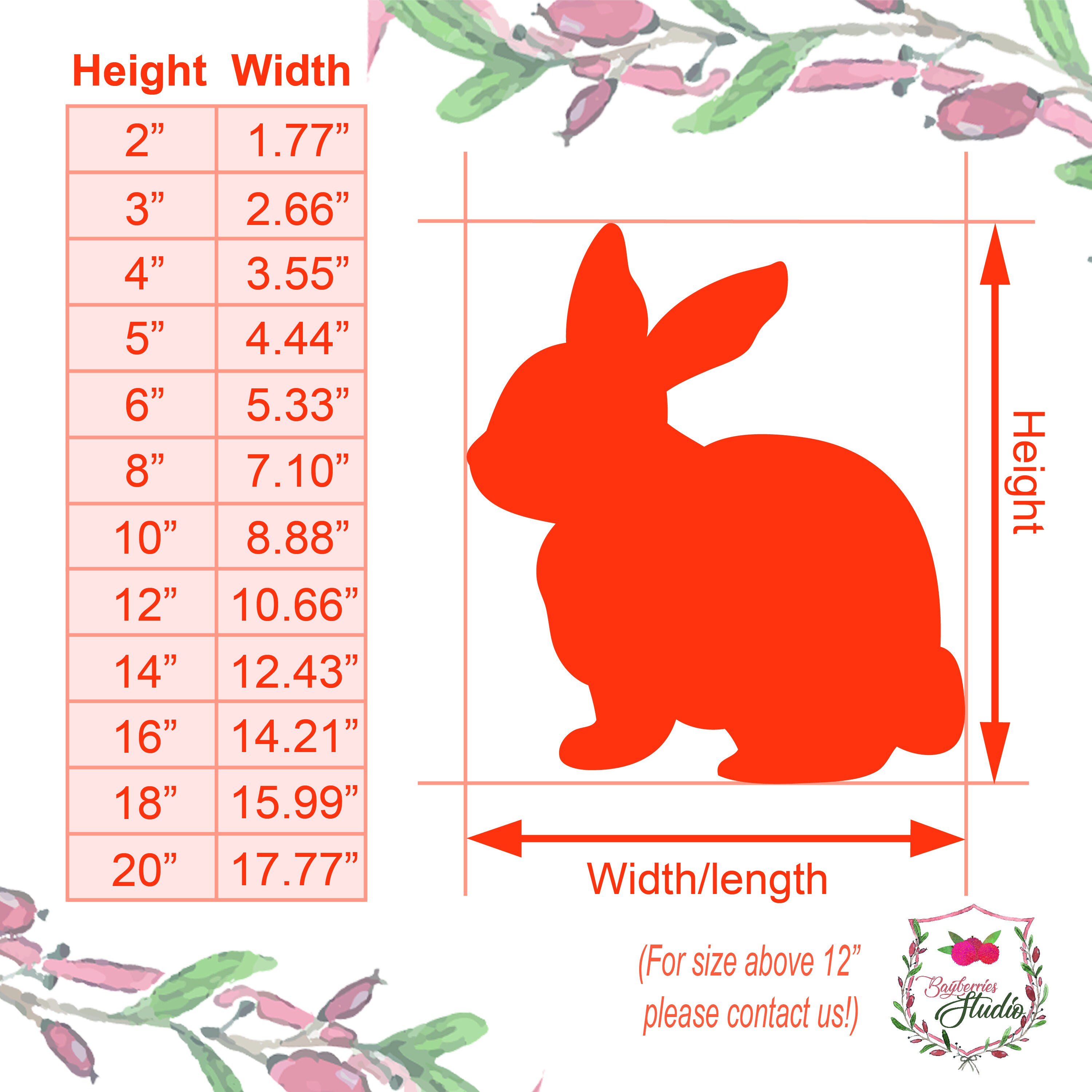 Bunny Rabbit Shape Laser Cut Unfinished Wood Cutout Shapes - Etsy