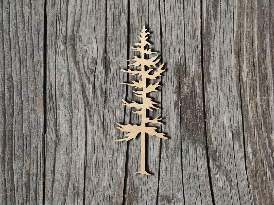 Tree - Multiple Sizes - Laser Cut Unfinished Wood Cutout Shapes - Etsy