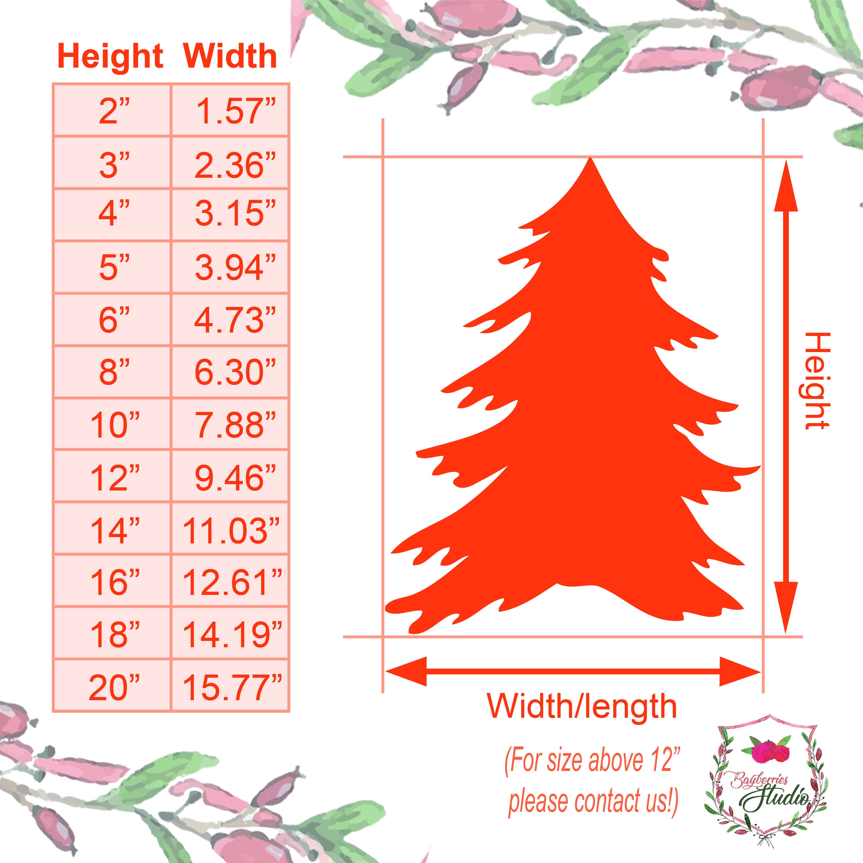 Pine Tree Laser Cut Unfinished Wood Cutout Shapes Always - Etsy