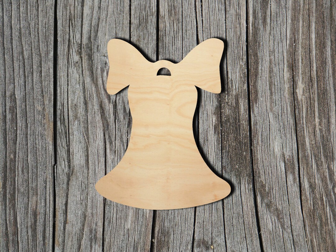Bell Shape - Laser Cut Unfinished Wood Cutout Shapes - Always Check ...