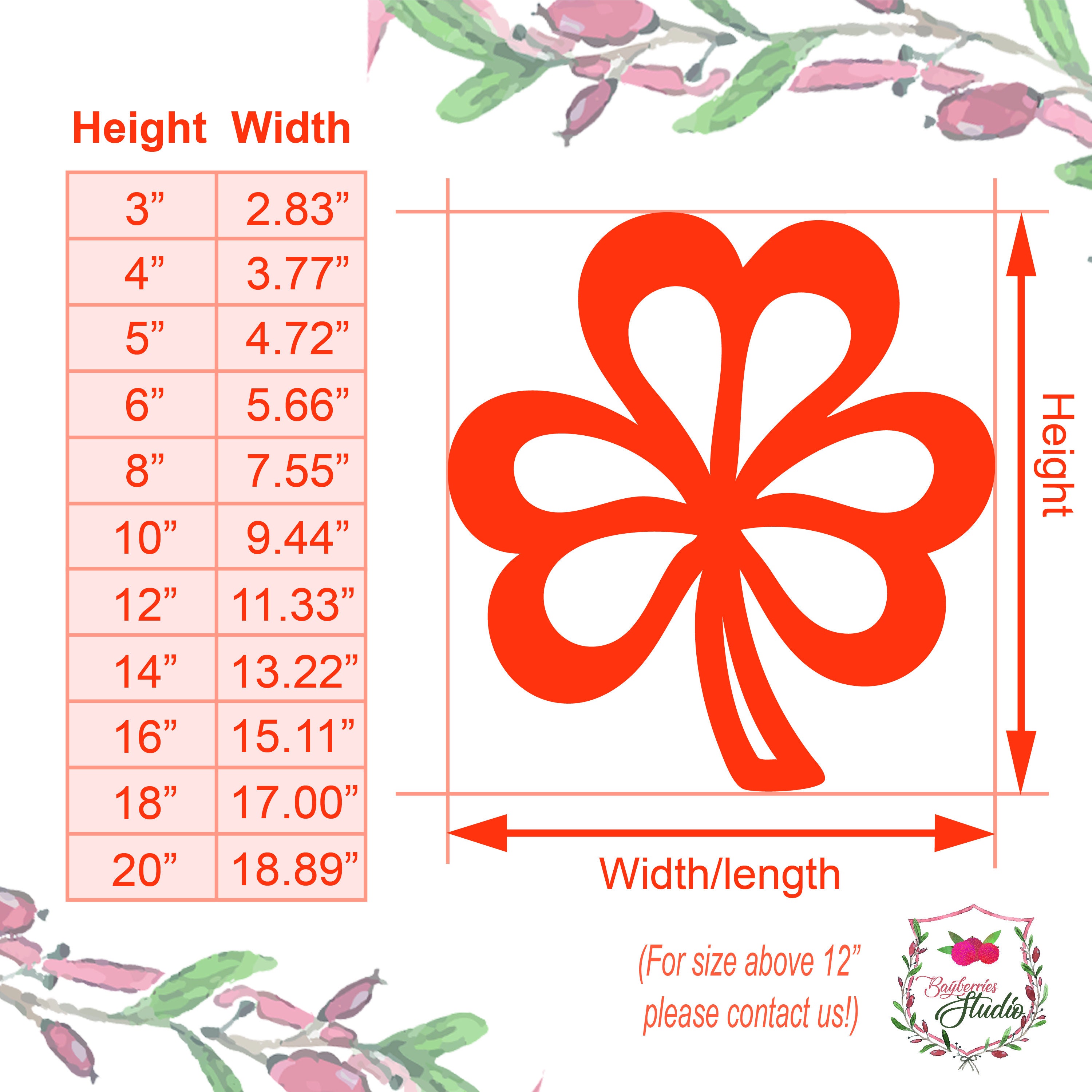 Clover Shape Laser Cut Unfinished Wood Cutout Shapes - Etsy