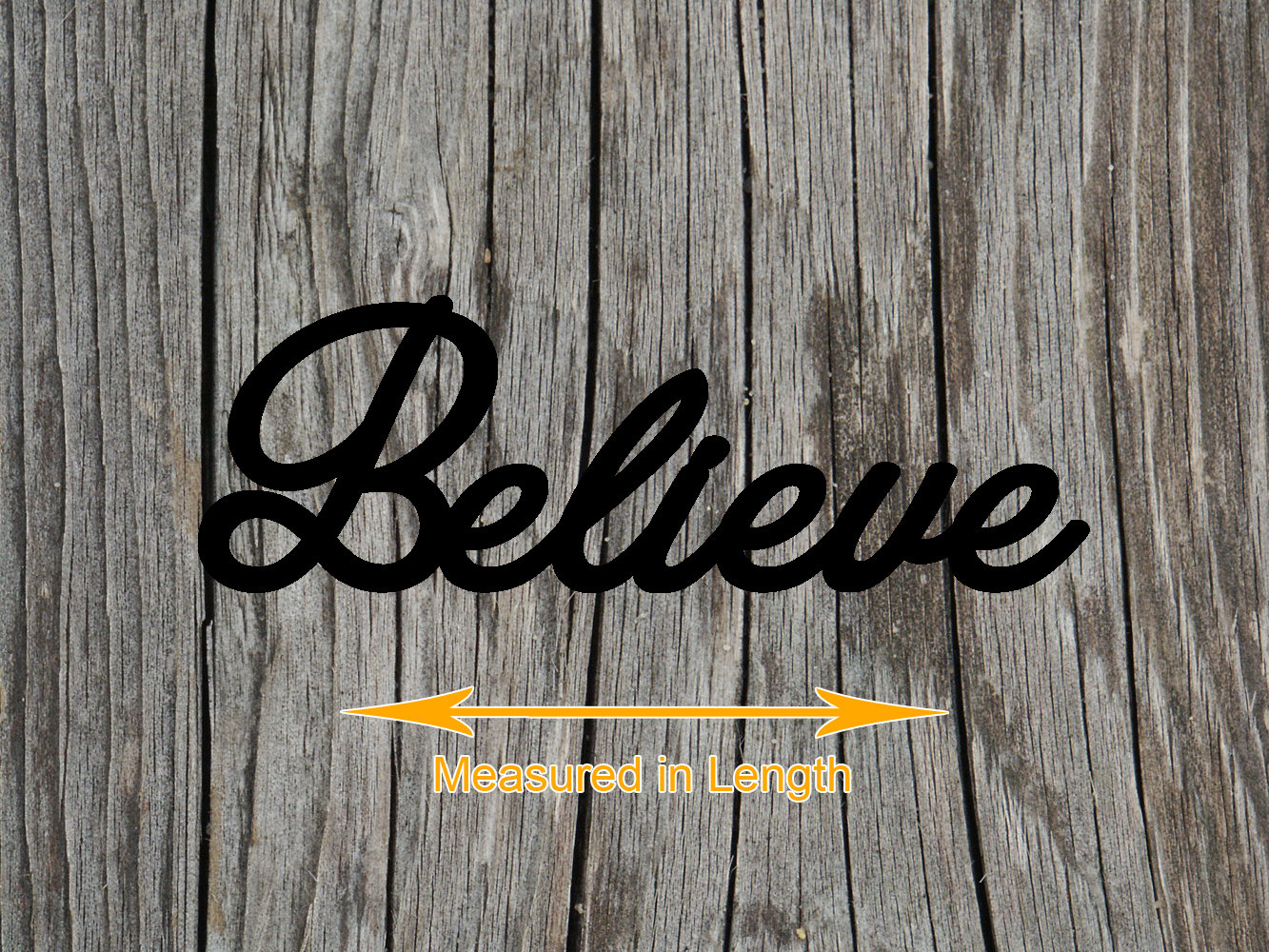 Believe Wood Sign - Laser Cut Unfinished Wood Cutout Shapes - Always ...