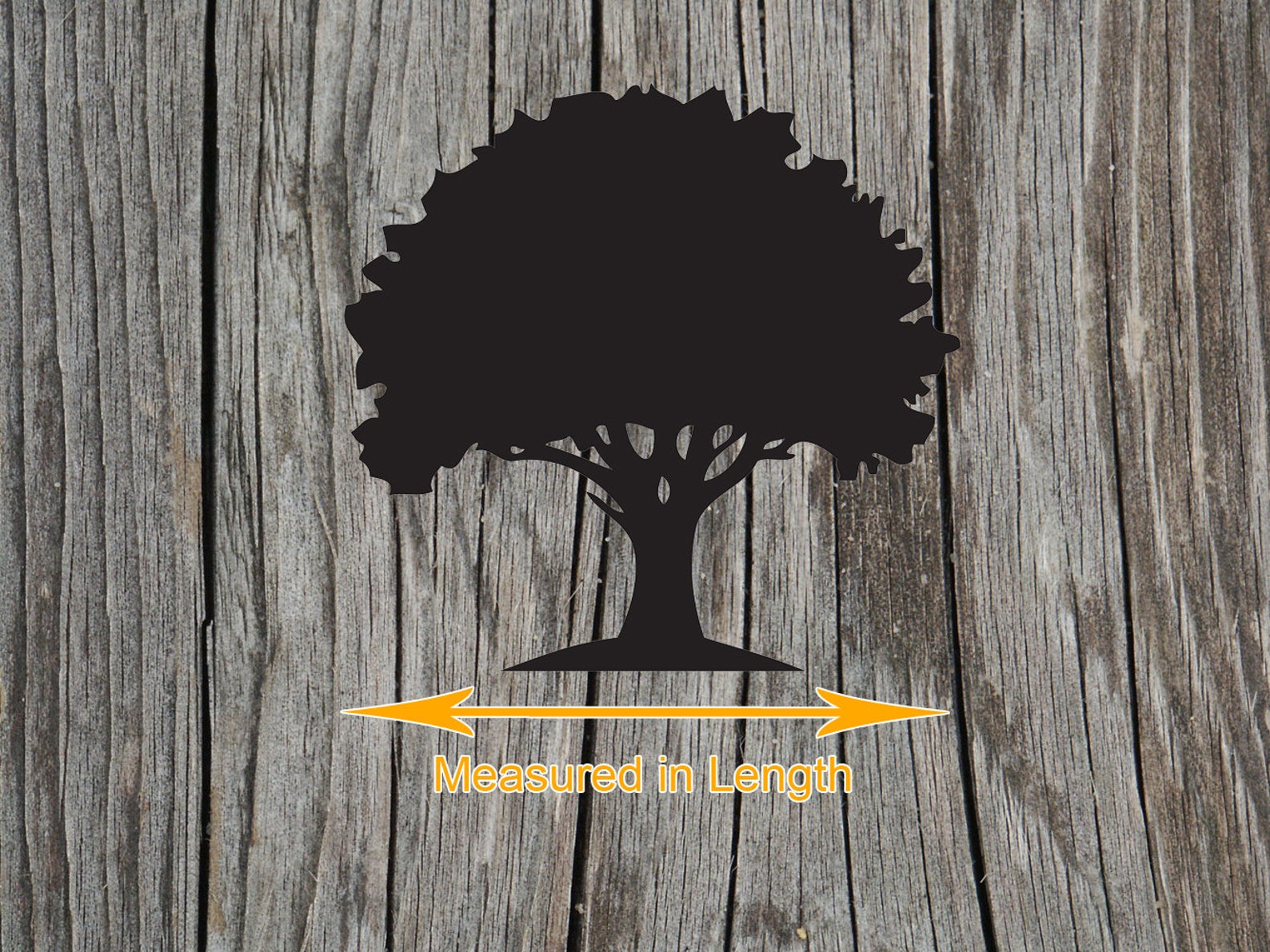 Oak Tree Shape - Laser Cut Unfinished Wood Cutout Shapes - Always Check ...
