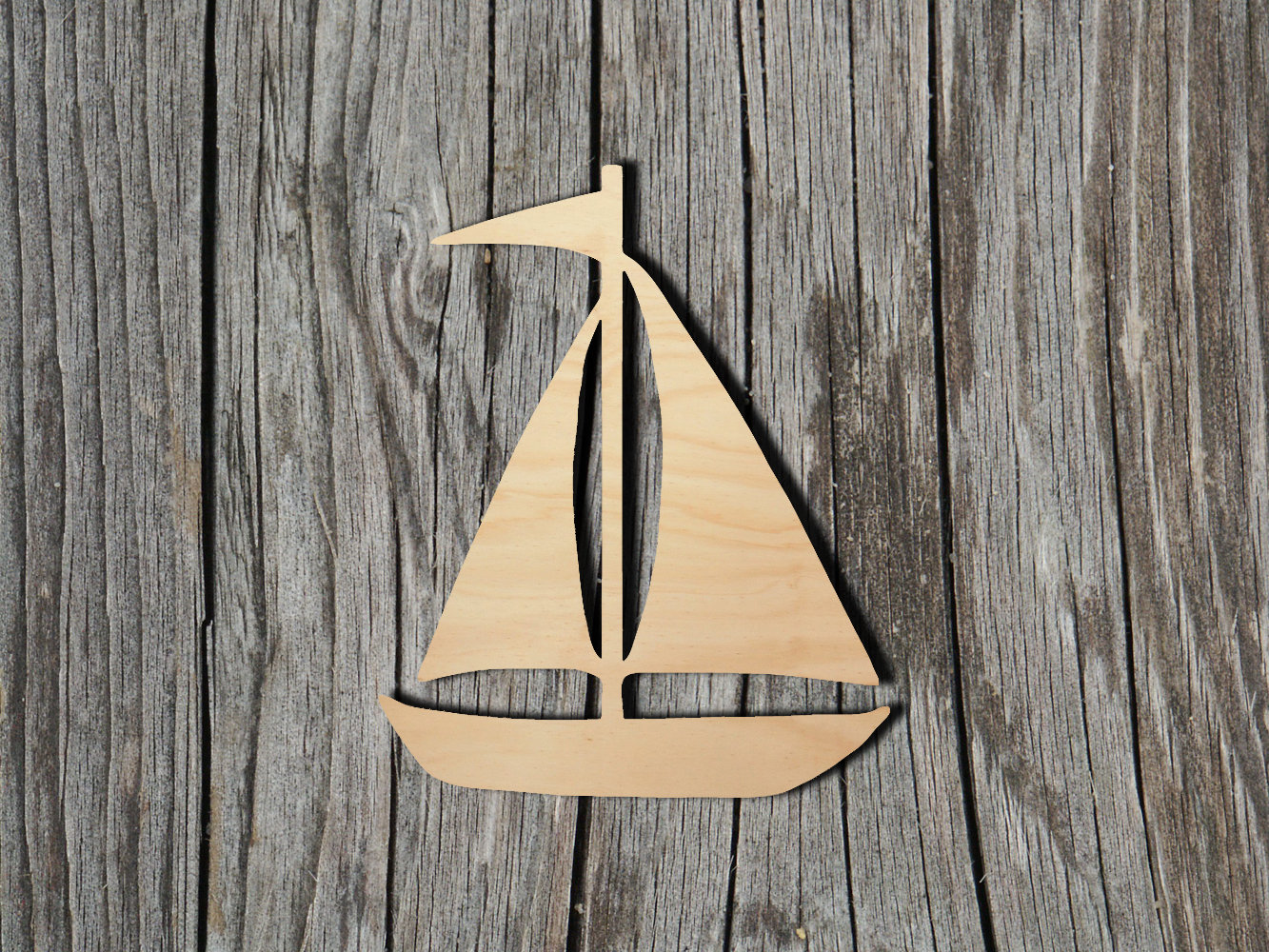 Sailboat Shape Laser Cut Unfinished Wood Cutout Shapes - Etsy