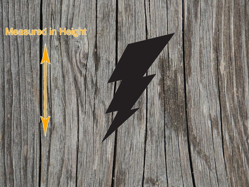 Lightning Bolt Laser Cut Unfinished Wood Cutout Shapes | Etsy