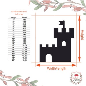 Castle Shape - Laser Cut Unfinished Wood Cutout Shapes - Always Check ...