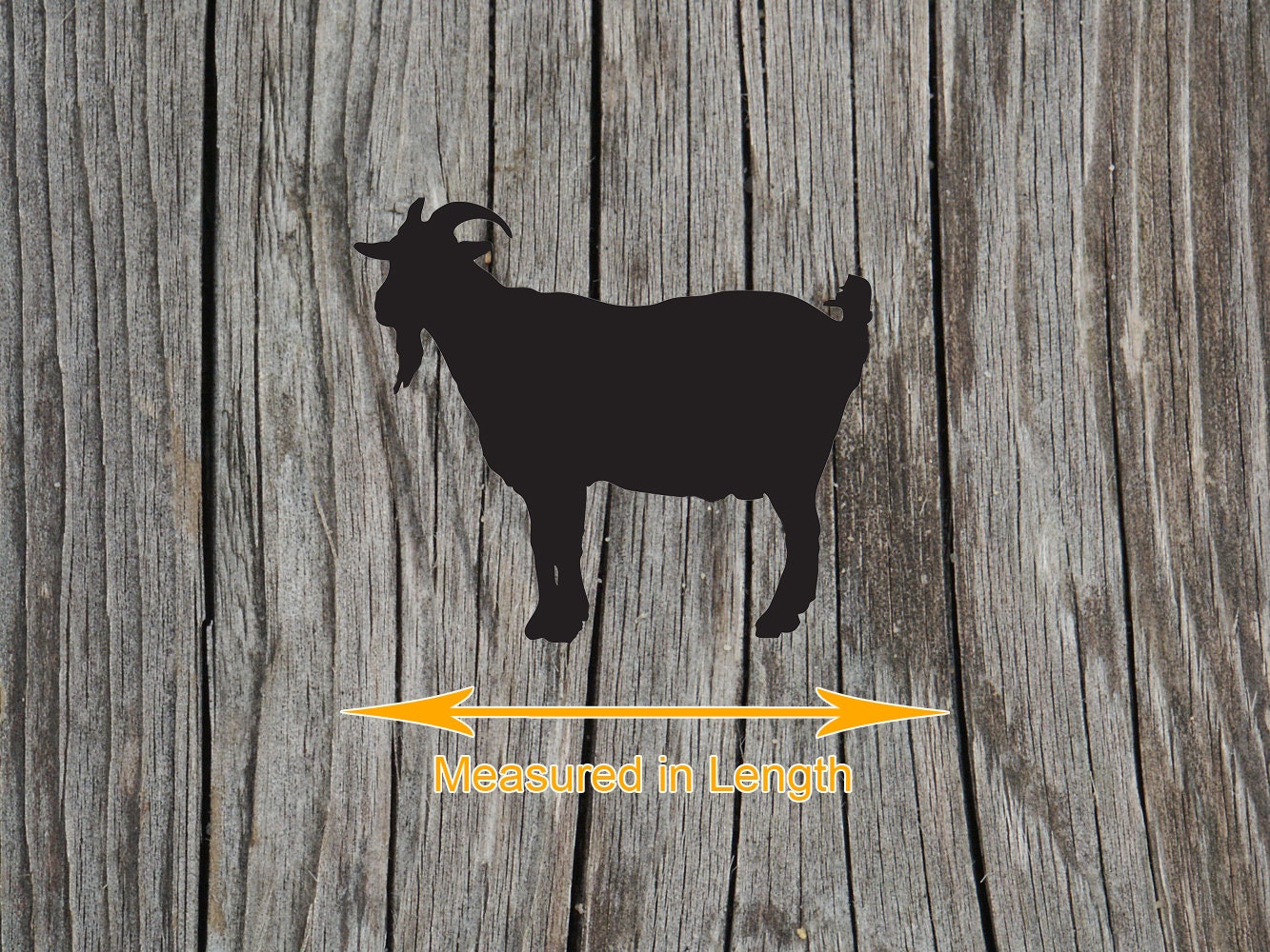 Goat Shape Laser Cut Unfinished Wood Cutout Shapes Always | Etsy