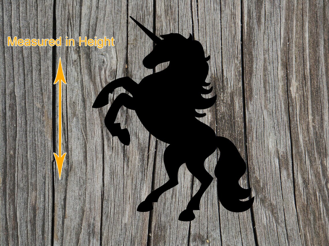 Unicorn Shape Laser Cut Unfinished Wood Cutout Shapes - Etsy