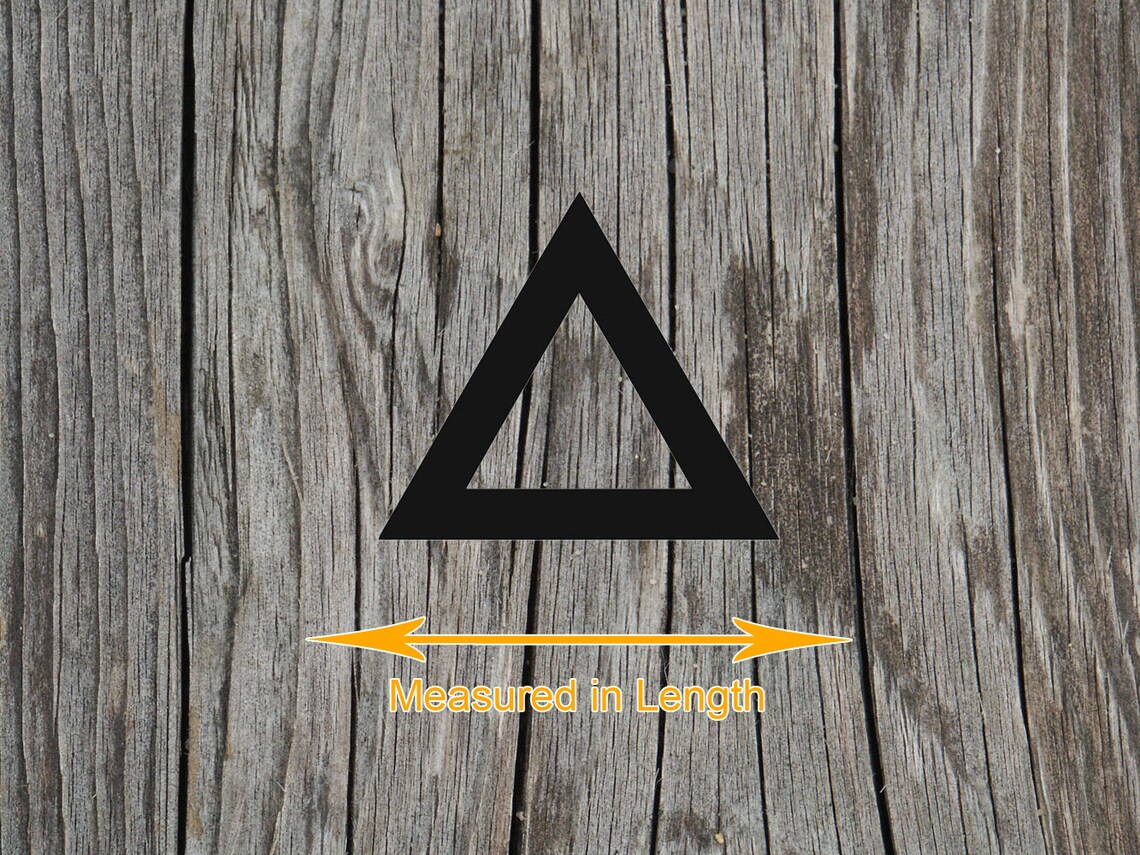 Triangle Controller Button Laser Cut Unfinished Wood | Etsy