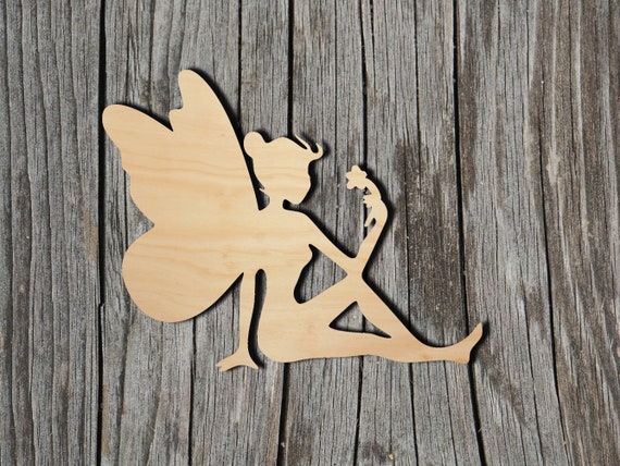 Fairy Shape Laser Cut Unfinished Wood Cutout Shapes Always - Etsy