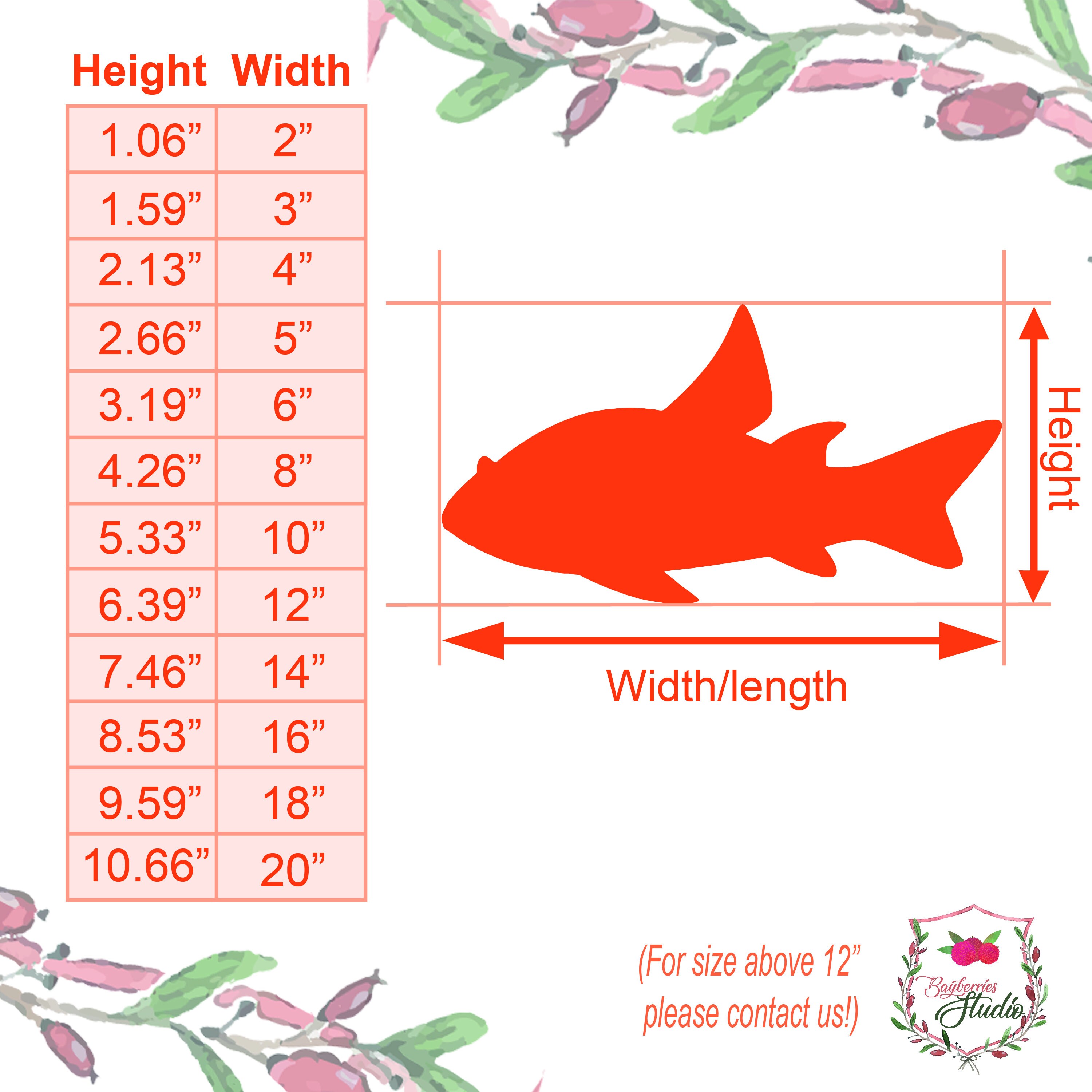 Fish Shape Laser Cut Unfinished Wood Cutout Shapes Always | Etsy