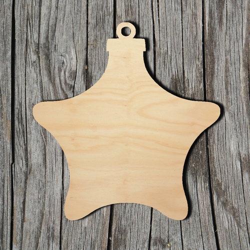 Star Laser Cut Unfinished Wood Cutout Shapes Always Check - Etsy